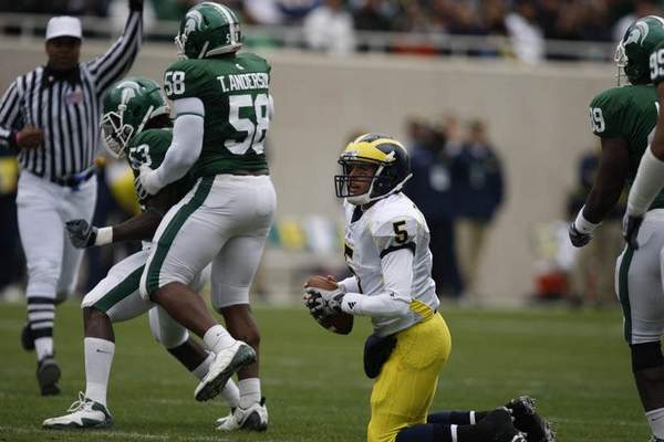 Someone tell Tate Forcier that he is, indeed, just a freshman - The ...