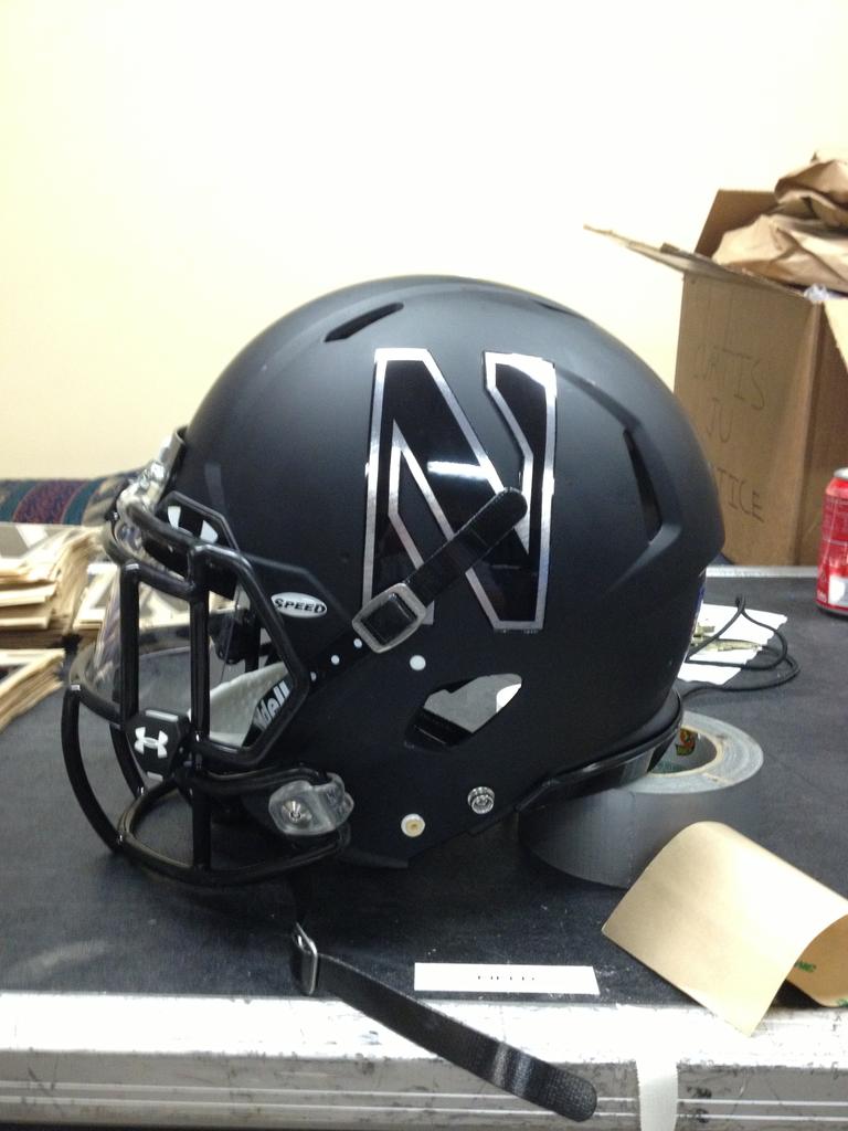 northwestern-helmet - The Sports Bank