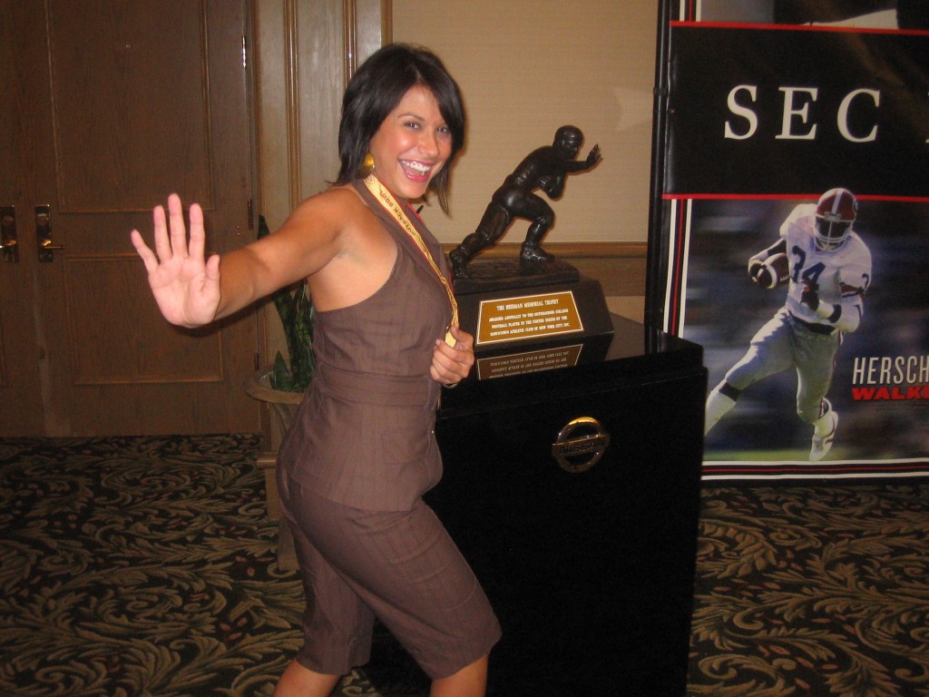 CBS Reporter Rachel Baribeau doing good work and good works