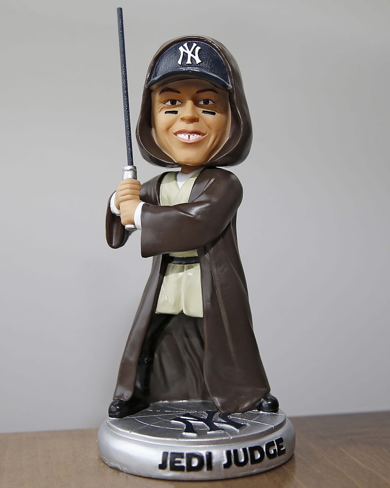 The Aaron Judge Jedi Bobblehead You Didn't Know You Needed