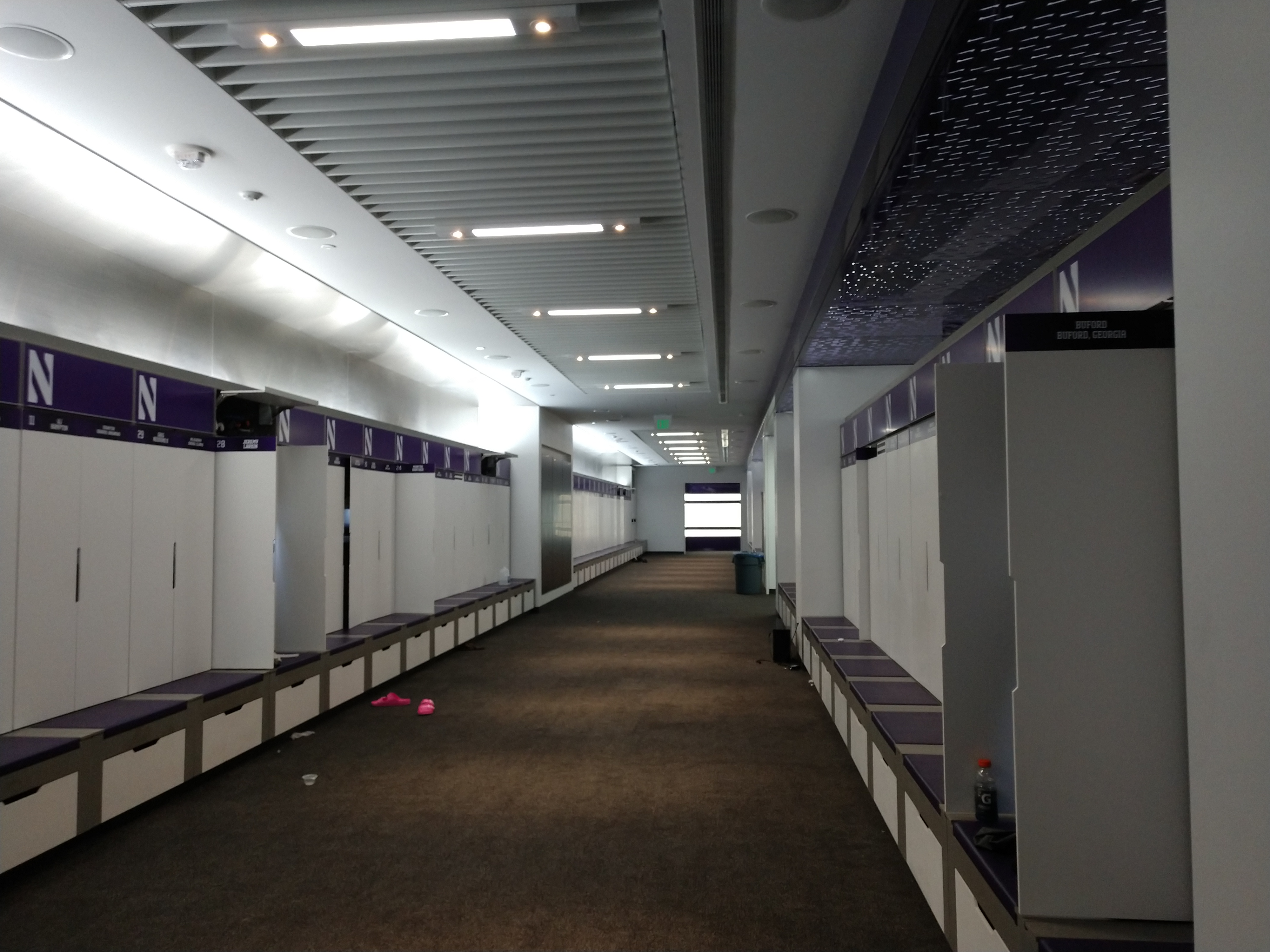 northwestern football locker room - The Sports Bank